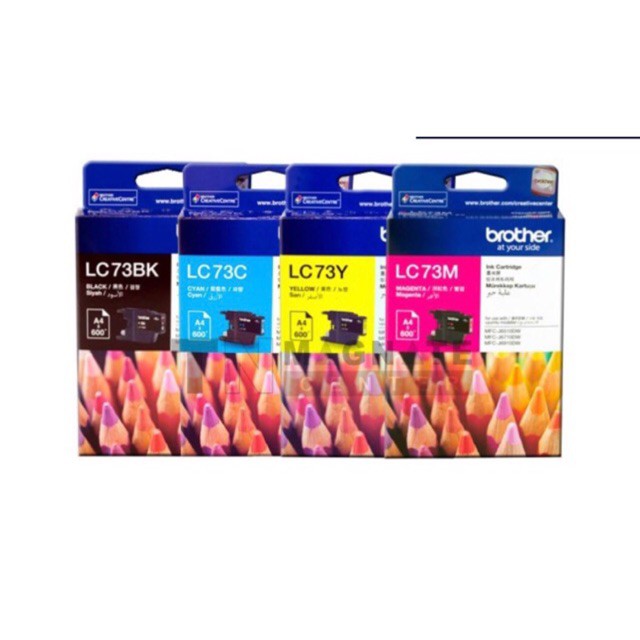 Brother LC-73 BK LC-73 C M Y ของแท้ | Shopee Thailand