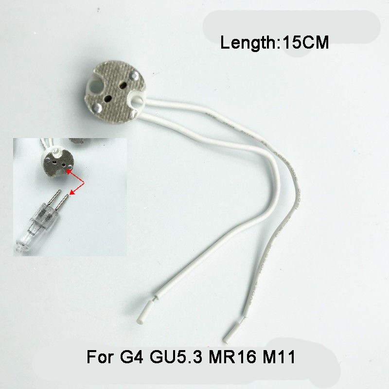 ฐานซ็อกเก็ต G4 G9 G10 GU5.3 MR16 MR11 สําหรับหลอดไฟ 2 ชิ้น | Shopee Thailand