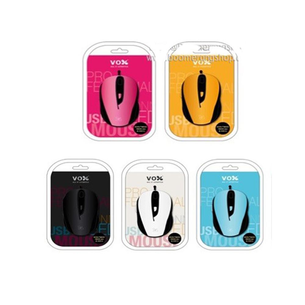 Mouse USB Vox M10 แท้ 100% สีสันสดใส ใช้งานง่าย | Shopee Thailand