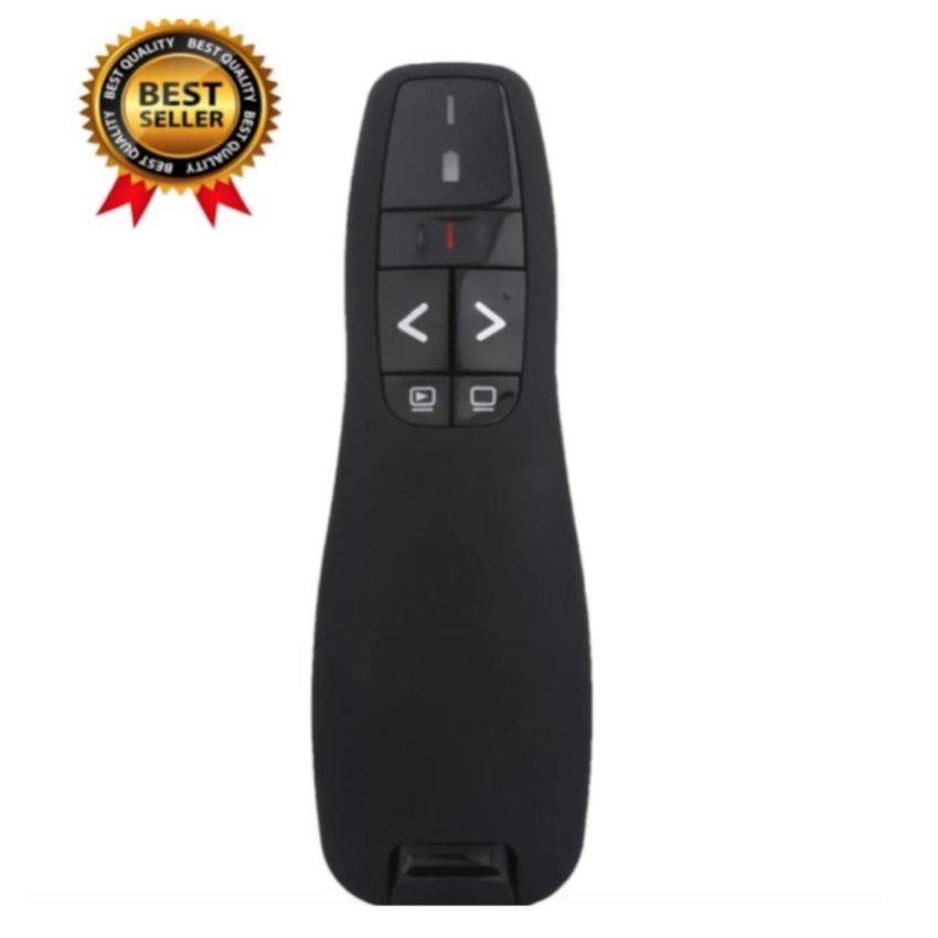 igootech R400 2.4 กิกะเฮิรตซ์โปรแกรมพาวเวอร์พอยต์ไร้สายยูเอสบี PPT กดรีโมทควบคุมผู้นำปากกา ...