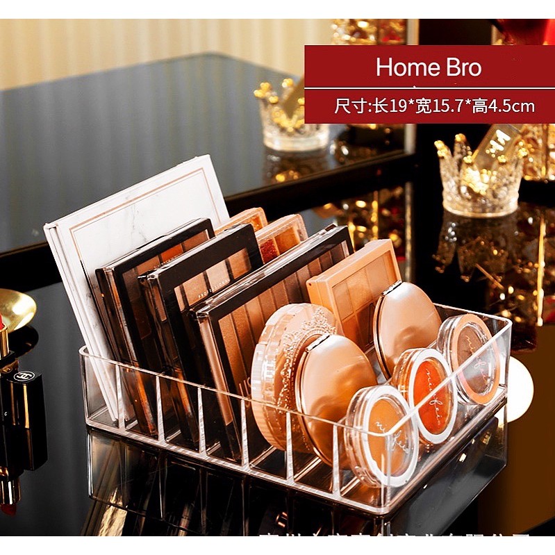 Homebro สินค้าพร้อมส่ง อะคริลิคเก็บตลับบรัช ลิปสติก ชั้นวางเครื่องสำอาง ...
