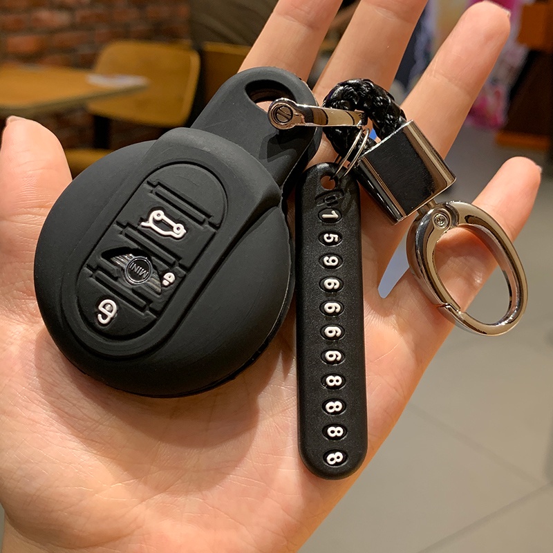 BMW MINI COOPER Car Key Case COUNTRYMAN Silicone Case Cute Mickey ...