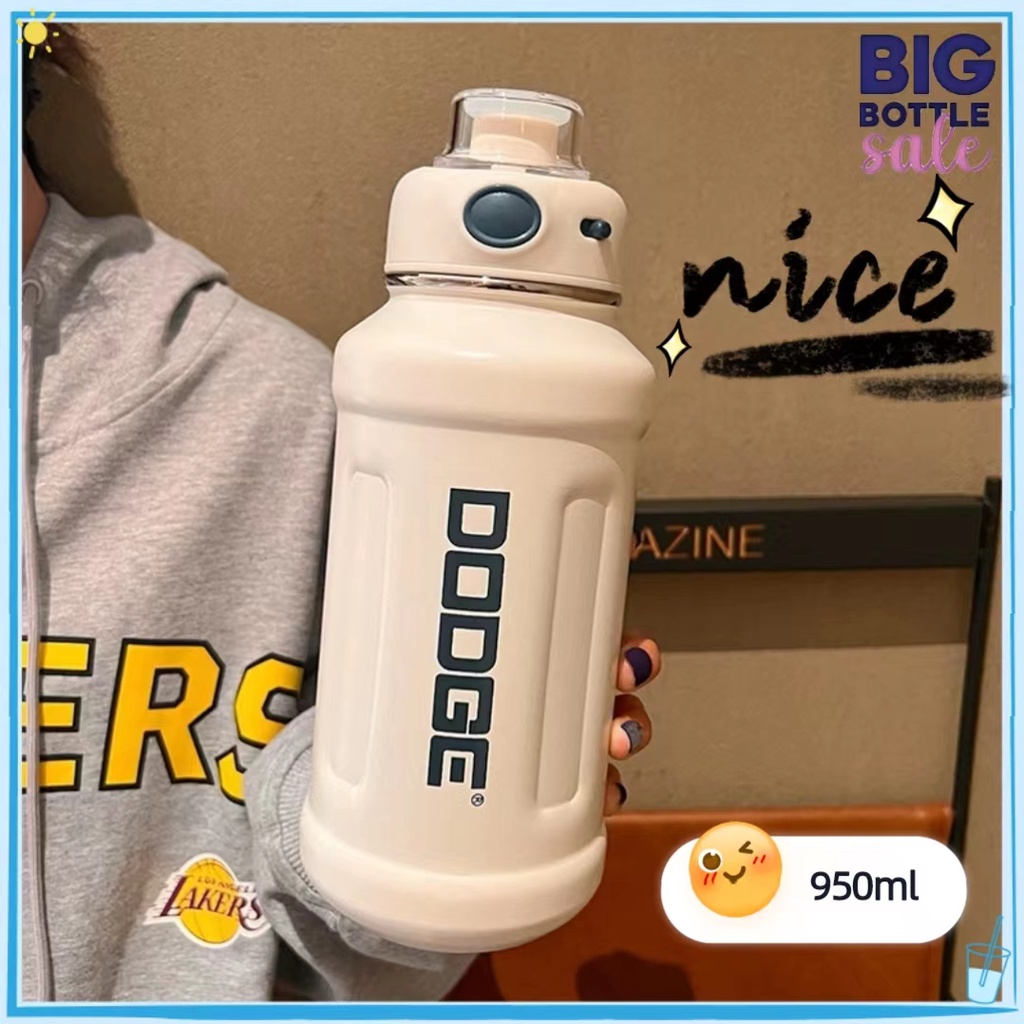 Dodgeแก้วเก็บความเย็น กระบอกน้ำ ขวดน้ำสแตนเลส ขวดน้ำเก็บเย็น ขนาด620/950ml DB22666 ของแท้ ...