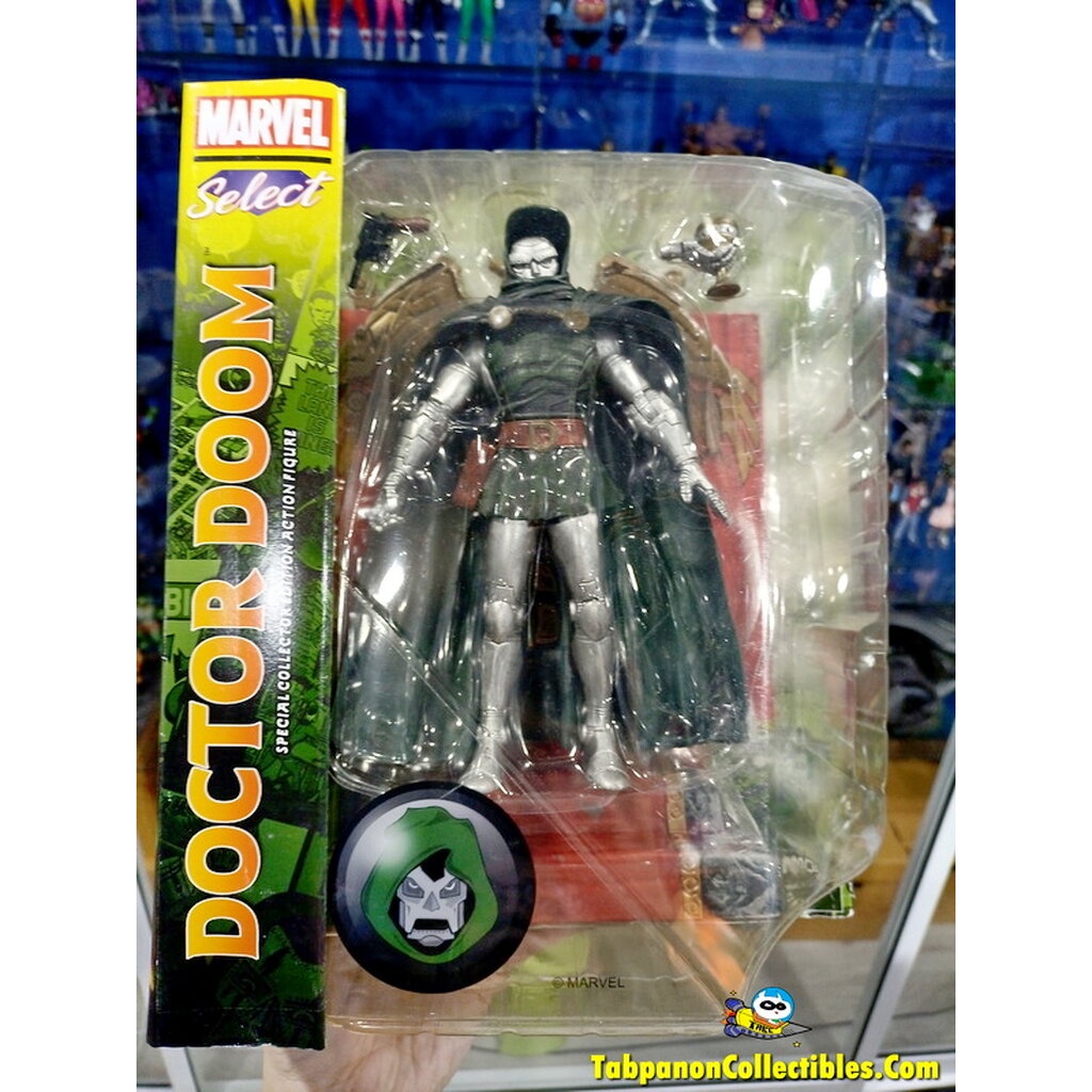 [2004.07] DST Marvel Select Doctor Doom Comics Action Figure | Shopee ...