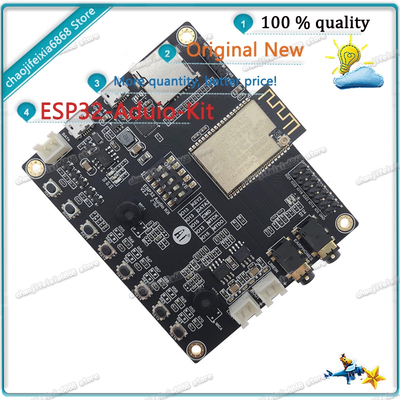 Esp32 Audio Kit Esp32 Aduio Development Board Module Dual Core Esp32 A1s Serial To Wifi Wireless