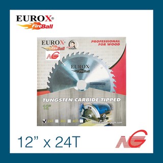 ใบเลื่อยวงเดือน EUROX 12" x 24T | Shopee Thailand