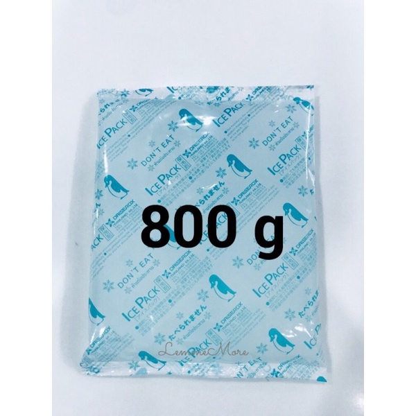 เจลเก็บความเย็น Ice pack ขนาด 800g (size 20x26 cm) Food Grade มาตรฐาน ...