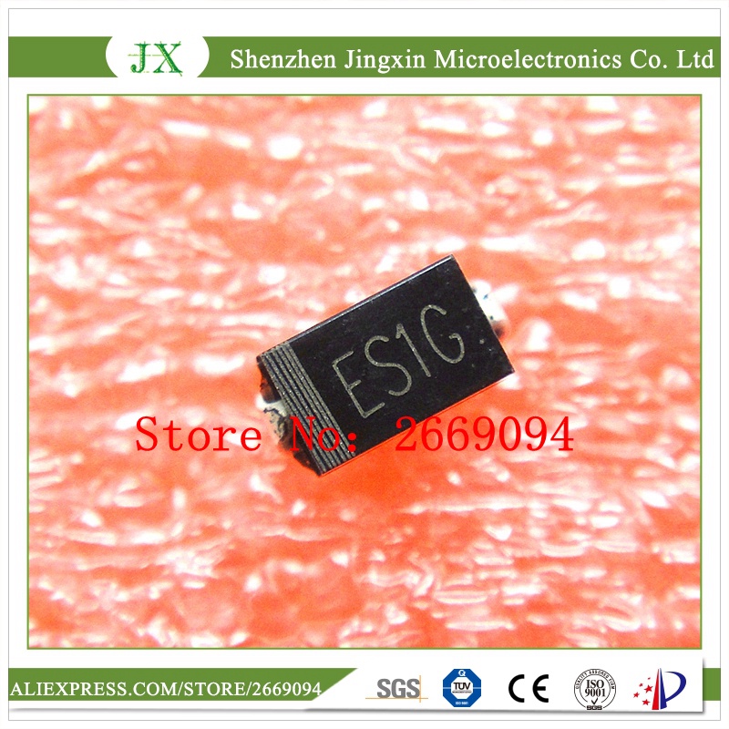 SF16 ES1G SMA DO-214AC 1A 400V 2000pcs/lot super fast recovery ...