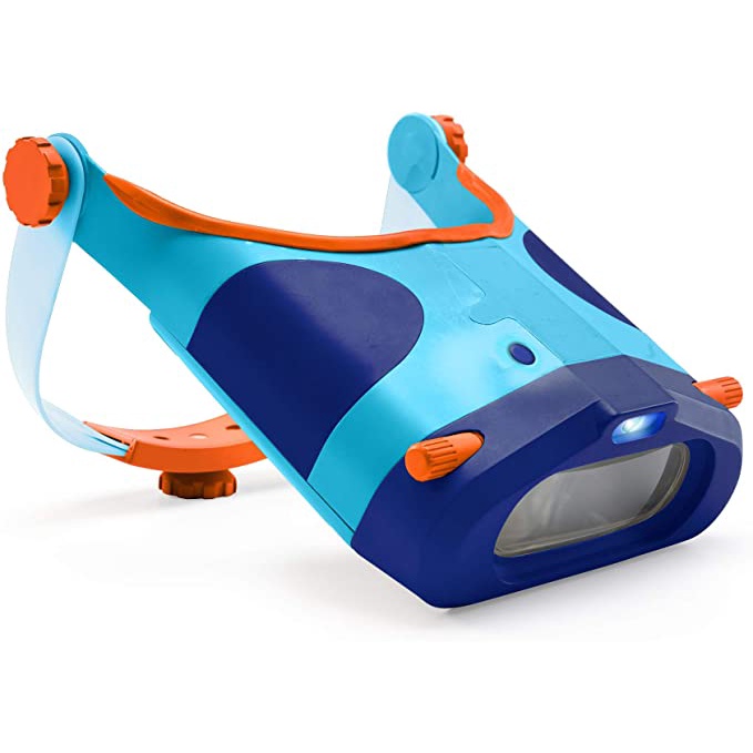 แว่นขยายสำหรับเด็ก แบบติดหัว มีไฟในตัว Magnifier, Explorer Glasses for ...