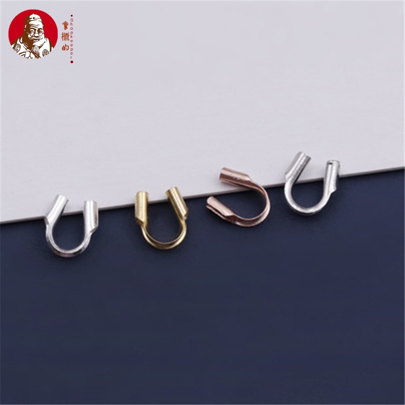 หัวเข็มขัดเงินแท้ S925 รูปตัว u อุปกรณ์เสริม สําหรับทําสร้อยข้อมือ สร้อยคอ DIY | Shopee Thailand