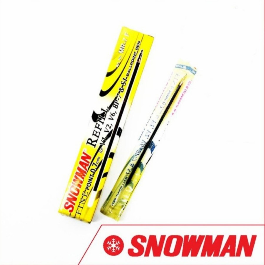 ปากกาเติม/ballpoint Snowman V1, V2, V6, Bp-7 | Shopee Thailand