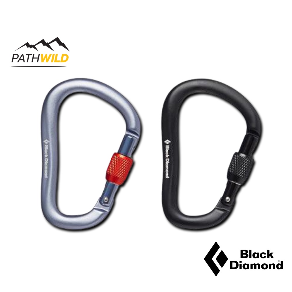 คาราบิเนอร์ อุปกรณ์ ปีนเขาโรยตัว ปีนหน้าผา BLACK DIAMOND ROCKLOCK ...