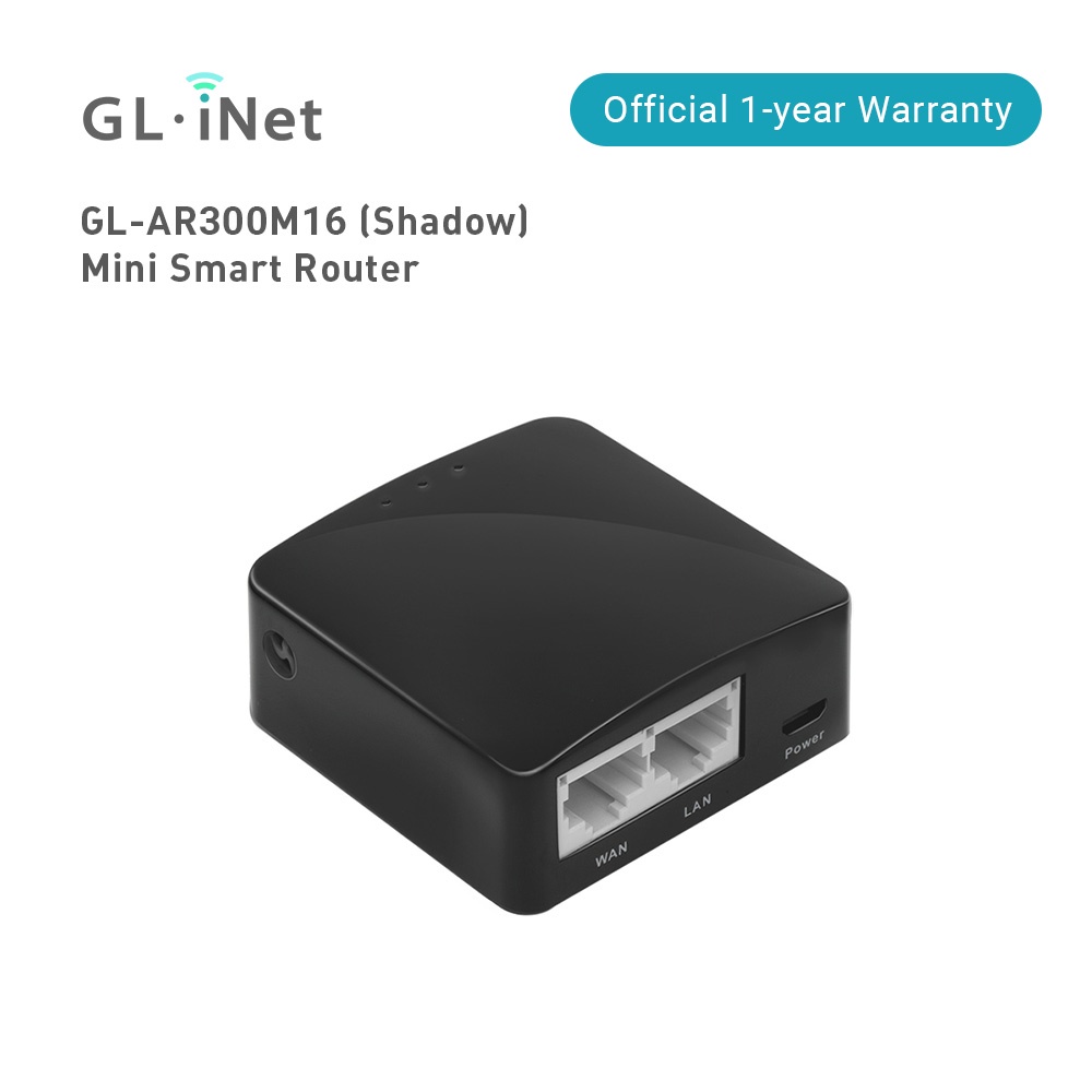 Gl.inet Gl-AR300M16 Portable Mini Travel Wireless Pocket Router - เราเต ...