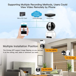 กล้องวงจรปิด VIMTAG CP3 2 ล้านพิกเซลSMART CLOUD IP CAMERA VIMTAG CP3 2MP | Shopee Thailand