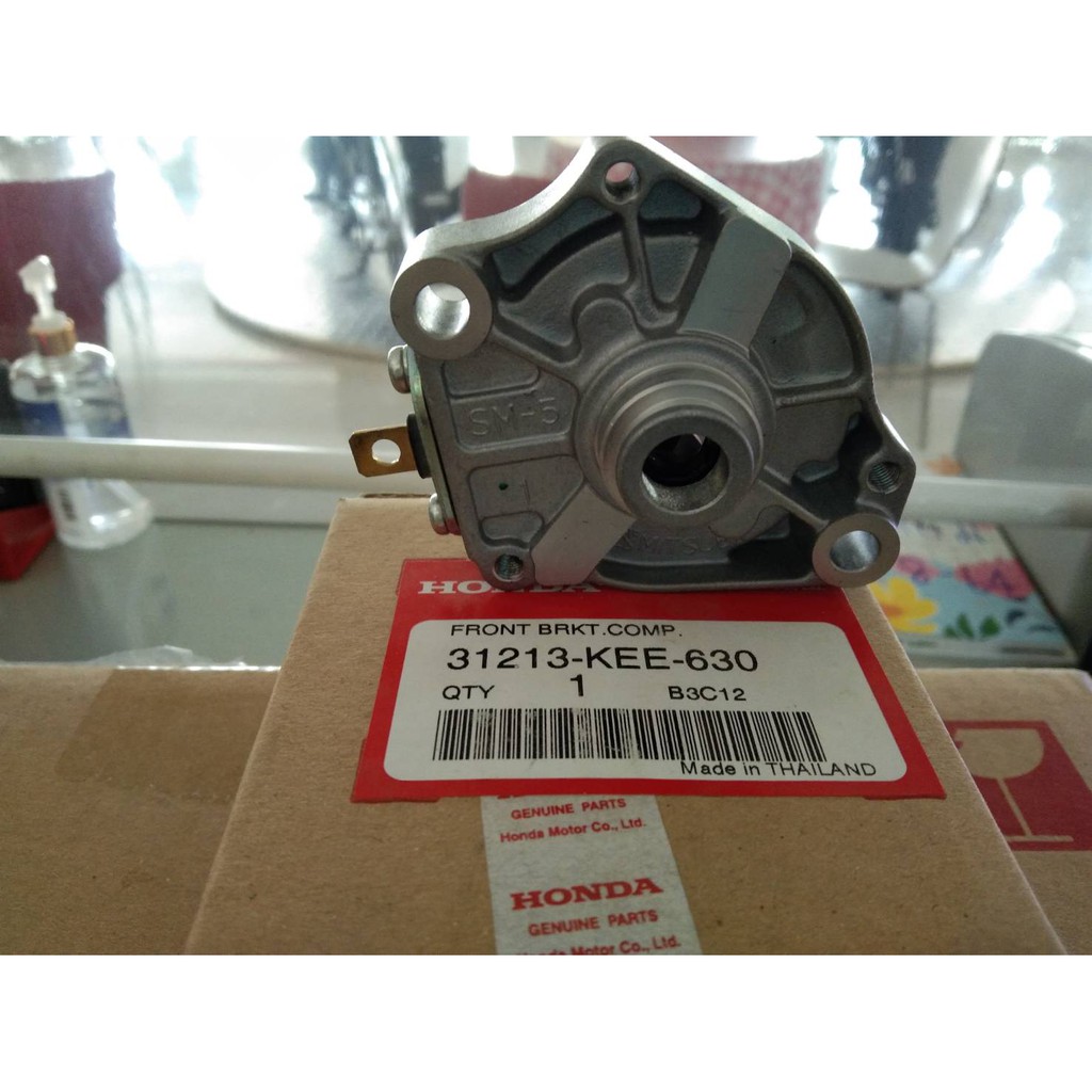 ชุดแปรงถ่านและฝาครอบมอเตอร์สตาร์ท HONDA แท้ศูนย์ / scoopy-i, click110 คาร์บู, zoomer-x / 31213 ...