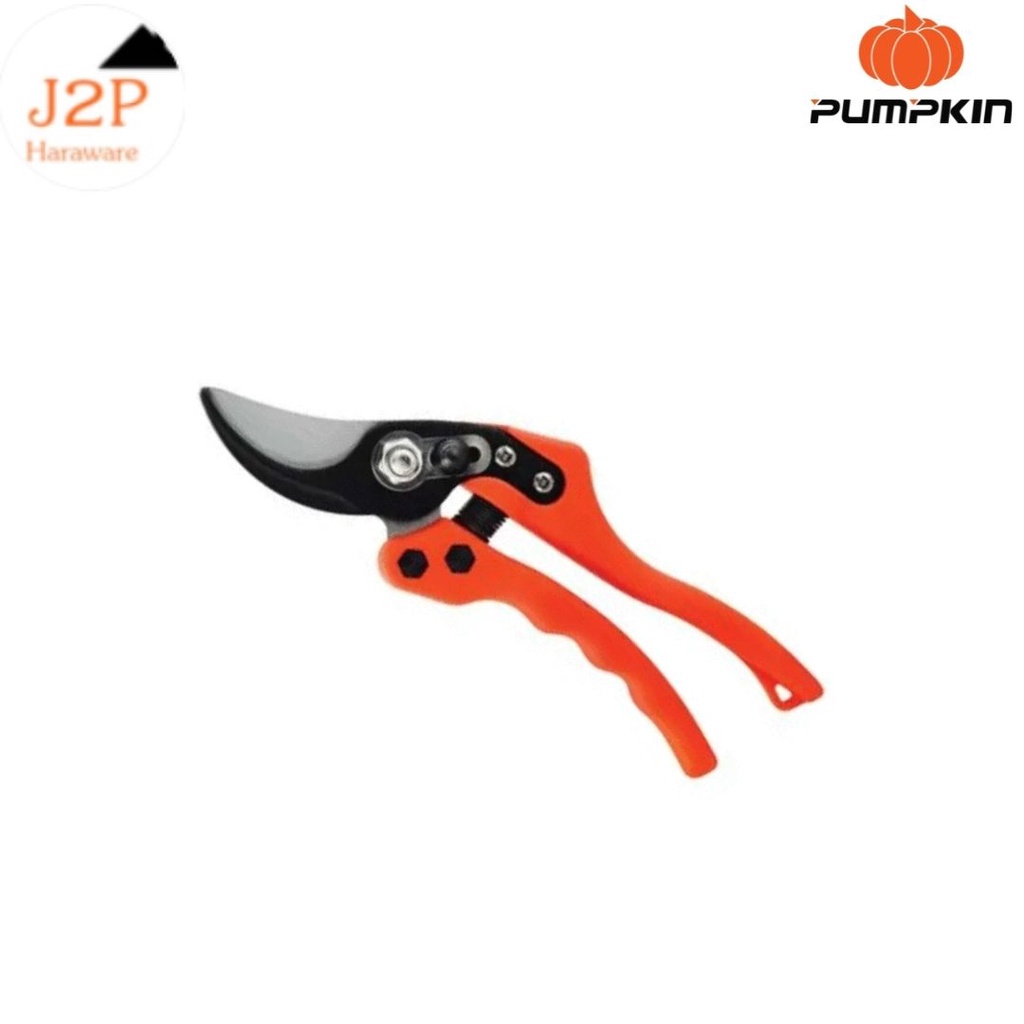 PUMPKIN กรรไกรตัดกิ่งไม้ ด้ามเหล็กDrop forgedเฉียง 8.5" PTG-D85X 35536 ...
