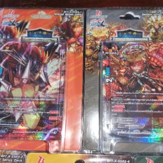 โปรถูกเว่อร์ บัดดี้ไฟท์เหมา BFT-X-SS03-1 + 03-2 + 03-3 + 03-4 และ 03-5 เหมาไปเลย 5 เด็ค 5 แบบ ...