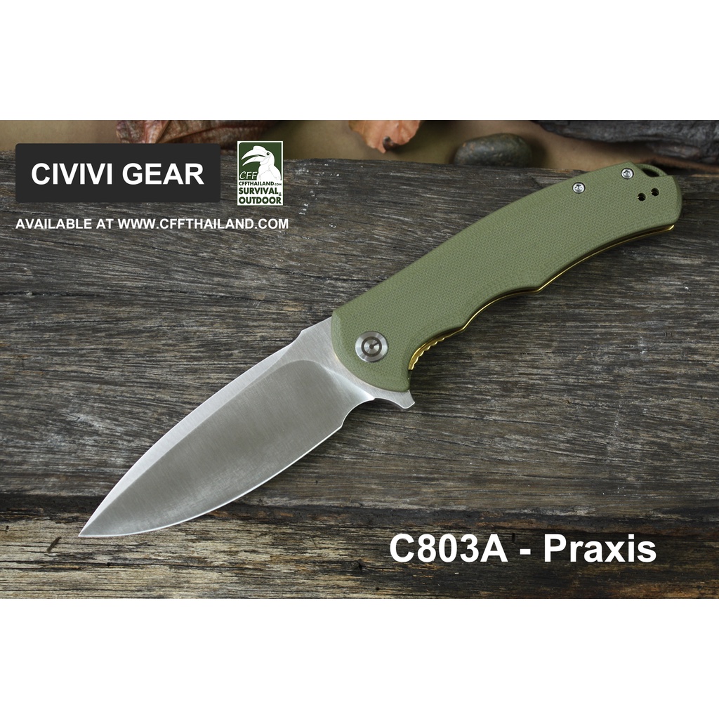 มีดพับ CIVIVI C803A-C803C PRAXIS | Shopee Thailand