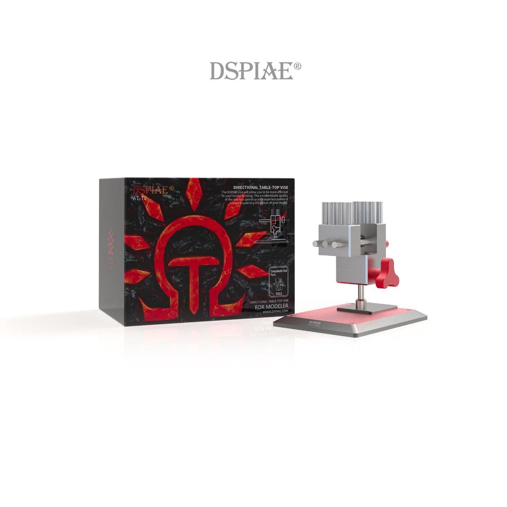 DSPIAE AT-TV Omni Direction Mini Clamp แท่นจับงาน ขนาดเล็ก ปรับได้ 180 ...