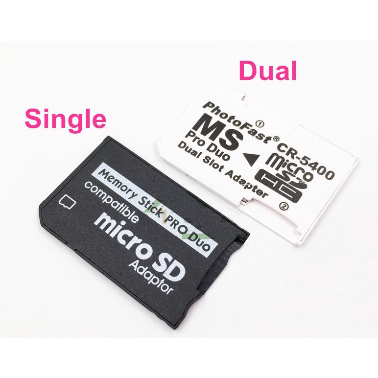 PSP ตัวแปลงเมม PSP Micro SD To MS Pro Duo PSP พลาสติกแข็งอย่างดี ทดสอบ ...