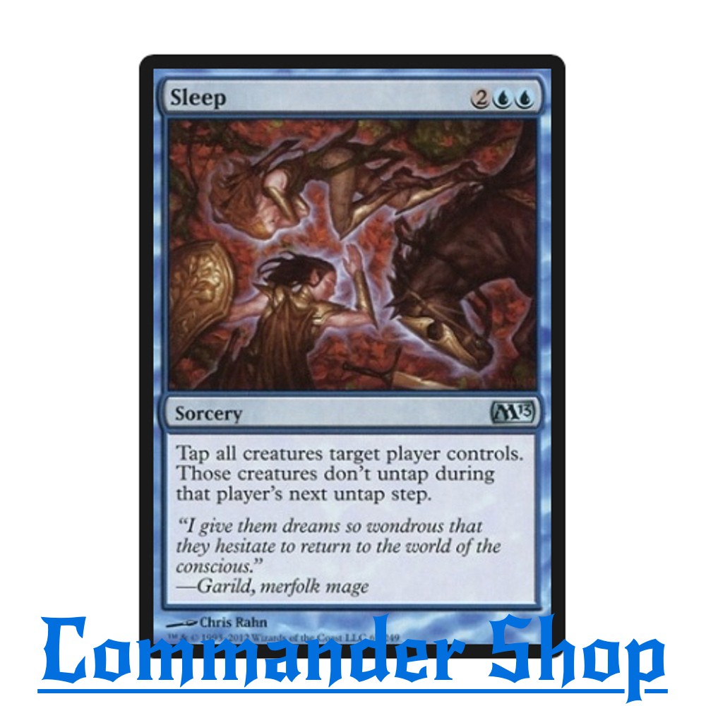 Sleep (Sorcery) Blue Mv4 การ์ด Magic The Gathering (MTG) | Shopee Thailand