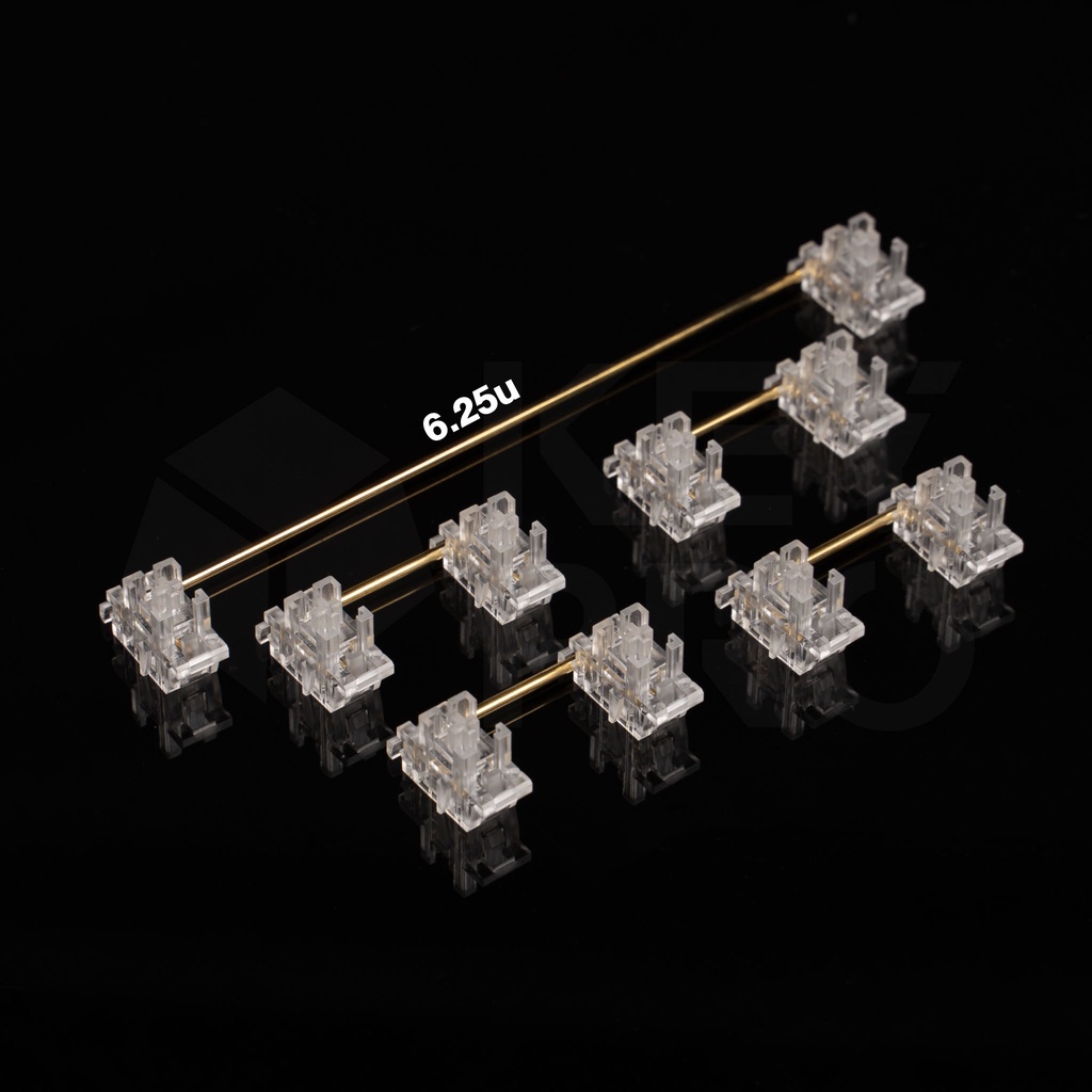 Durock PCB Mount Stabilizer V2 Screw in Gold-plate 6 อัน สำหรับ ...