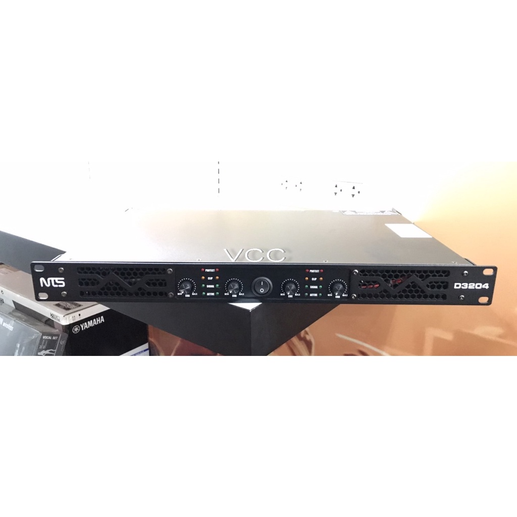 NTS D-3204 เพาเวอร์แอมป์เครื่องขยายเสียง 480W คูณ 2 ที่ 2 OHM 4-Channel | Shopee Thailand