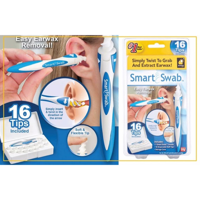 Smart Swarb Ear Earwax Removal Cleaner (ไม้แคะหูขั้นเทพ) | Shopee Thailand