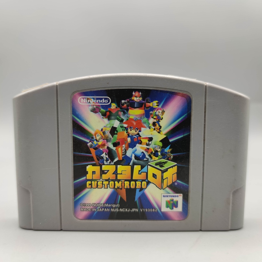 CUSTOM ROBO ตลับแท้ N64 Nintendo 64 เทสแล้ว เล่นได้ | Shopee Thailand