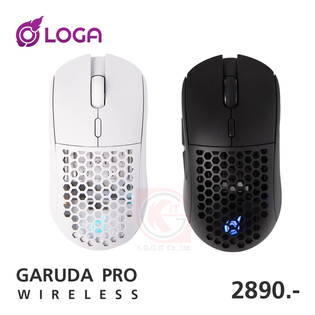 เมาส์เกมมิ่งไร้สาย LOGA GARUDA PRO | Shopee Thailand