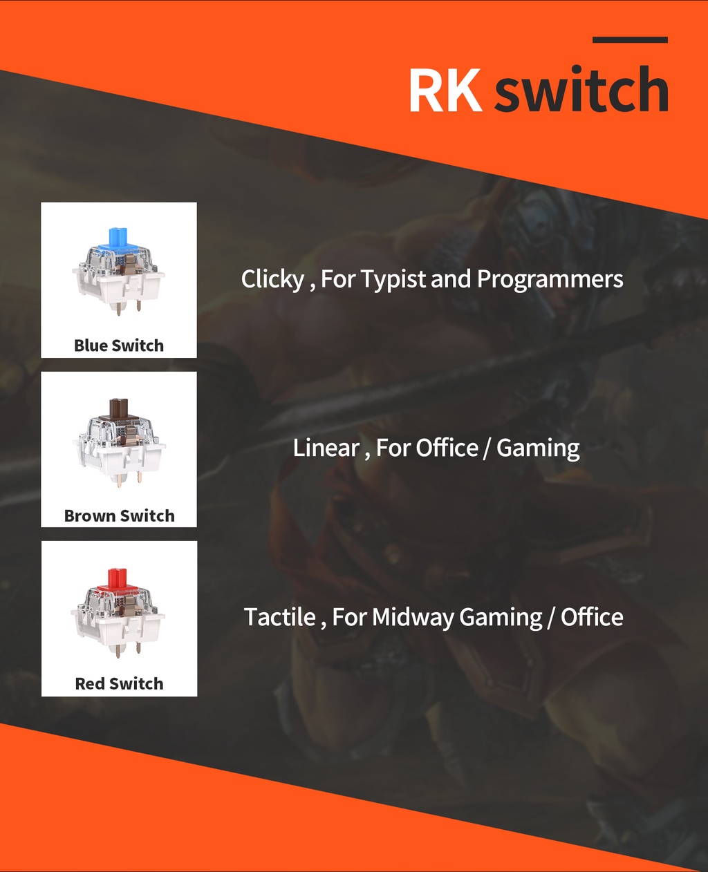 Royal Kludge RK68 RK837 RKG68 คีย์บอร์ดไร้สาย ขนาดเล็ก พร้อมไฟแบ็คไลท์ ...