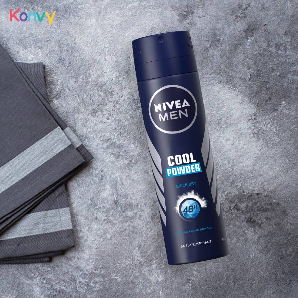NIVEA Men Spray นีเวีย สเปรย์ระงับกลิ่นกาย 150ml (Dry Impact/Fresh ...