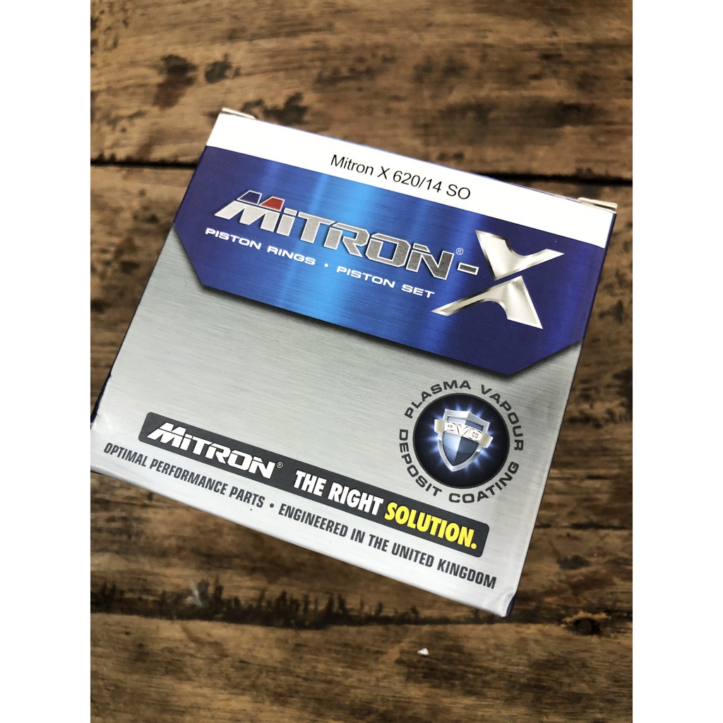 ลูกสูบMitron-X ( ครบชุด ) ( สลัก14มิล ) ของแท้ ขนาด57-66มิล ( ลูกสูบไมต ...