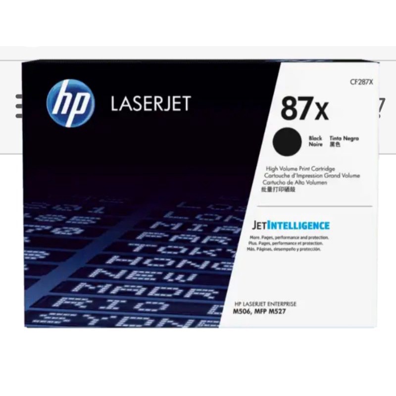 HP 87X ตลับหมึกโทนเนอร์ สีดำ ของแท้ Black Original LaserJet Toner ...