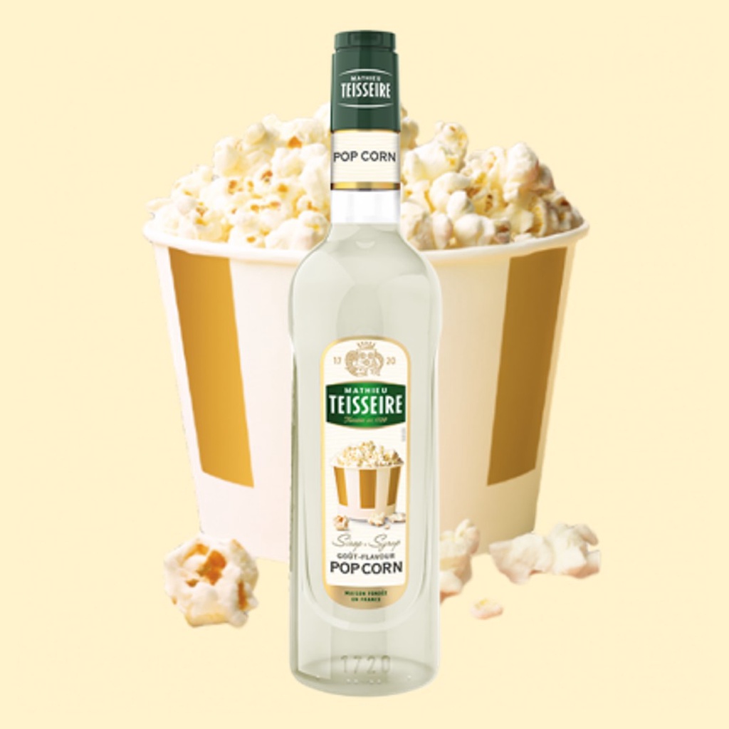 Mathieu Teisseire Popcorn Syrup - 700ml. | Shopee Thailand