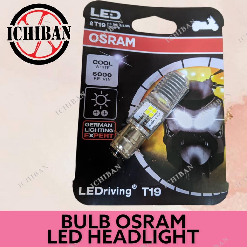 หลอดไฟ LED T19 OSRAM 13.5V I 5/5.5W COOL WHITE ประหยัดพลังงาน | Shopee Thailand
