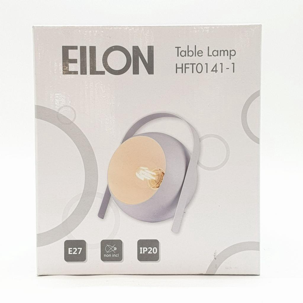 GlobalHouse EILON โคมไฟตั้งโต๊ะวินเทจ 40 W รุ่น HFT0141-1 ขั้ว E27 สีขาว สินค้าของแท้คุณภาพดี ...