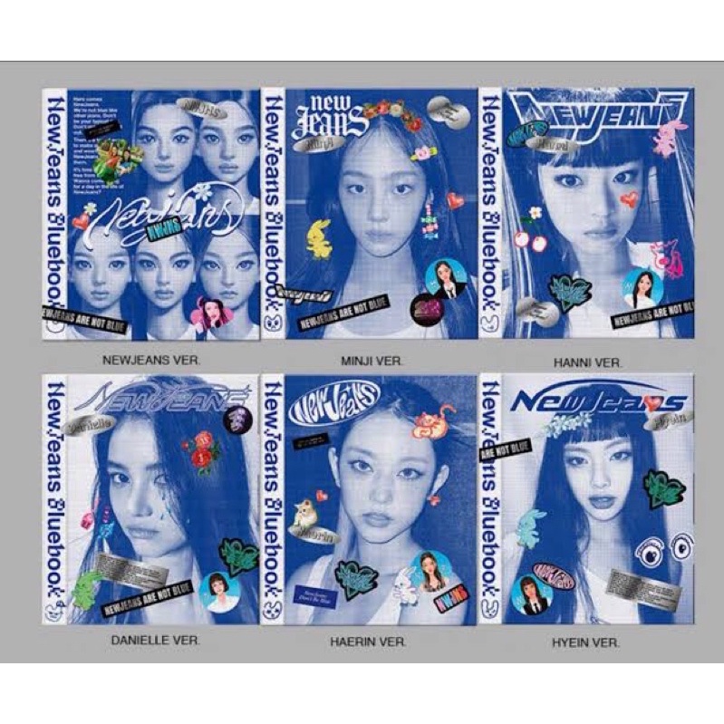 [พร้อมส่ง] NEWJEANS 1ST EP ALBUM BLUEBOOK VER | Shopee Thailand