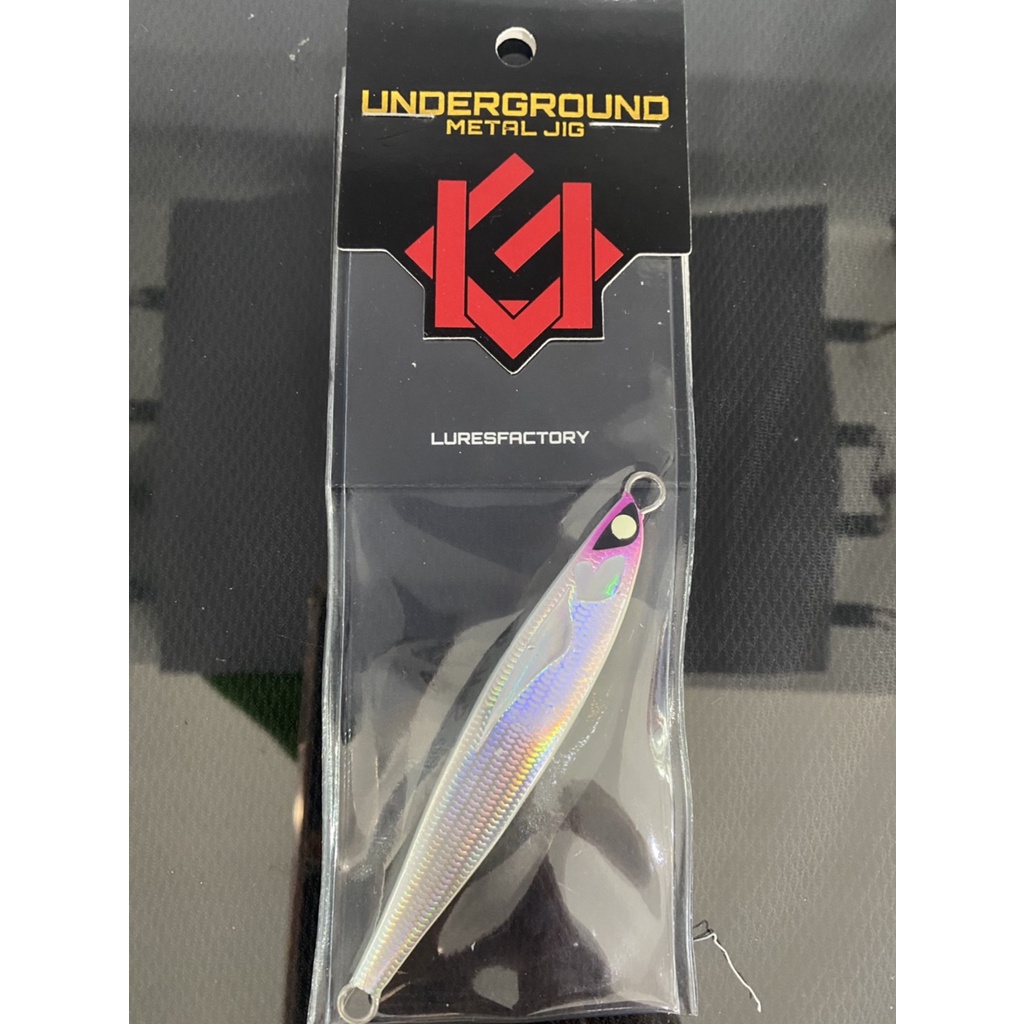 เหยื่อจิ๊ก UNDERGROUND METAL JIG Stealth 60 g. | Shopee Thailand