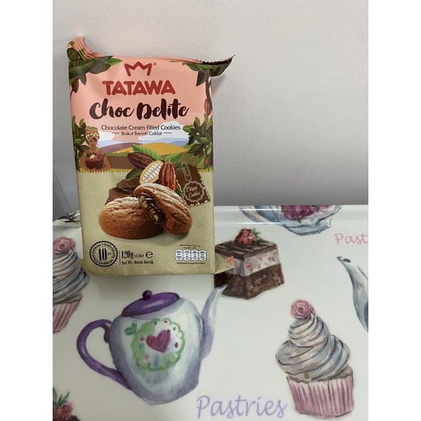 Choc Delite Chocolate Cream Filled Cookies คุกกี้สอดไส้ครีมช็อกโกแลต ...
