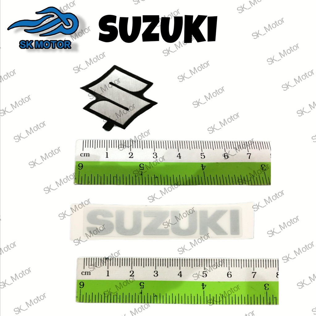 สติ๊กเกอร์ Suzuki V100 VS VR (สติ๊กเกอร์ Wordmark) Tulisan Suzuki Word ...