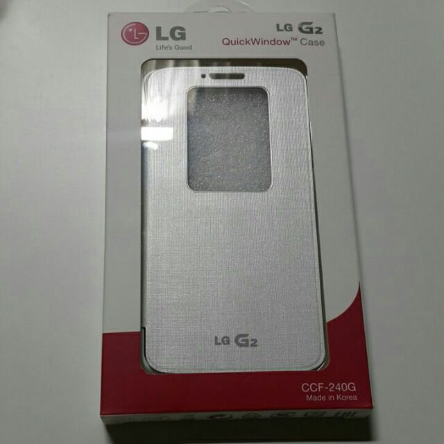 Case เคส LG G2 ของแท้ Quick Window ccf-240g สีเงิน | Shopee Thailand