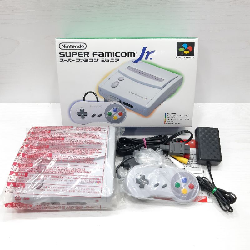 เครื่อง Super Famicom Jr. แท้ Nintendo SFC JR ของแท้นำเข้าจากญี่ปุ่น เครื่องเล่นตลับ แท้ ...
