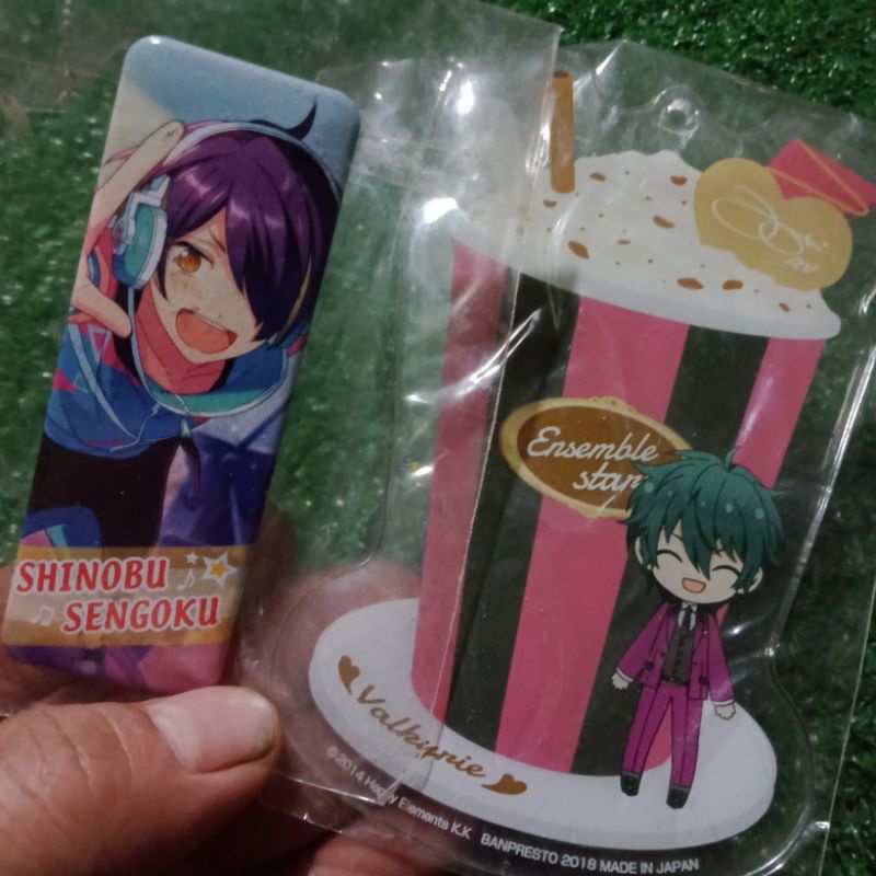 แฟ้มA4 เข็มกลัด และ สายห้อยกระเป๋า อนิเมะ เกมจีบหนุ่ม Hadaka Shitsuji ...