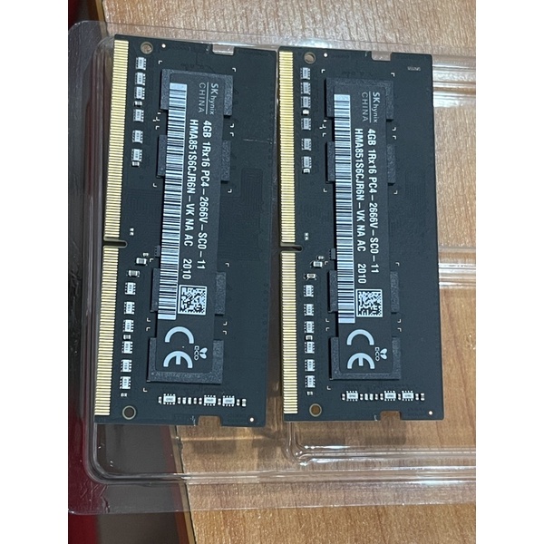 Ram 4 G x 2 ตัว ถอดออกจาก ไอแมค 21 นิ้วใหม่เอี่ยม 98% | Shopee Thailand