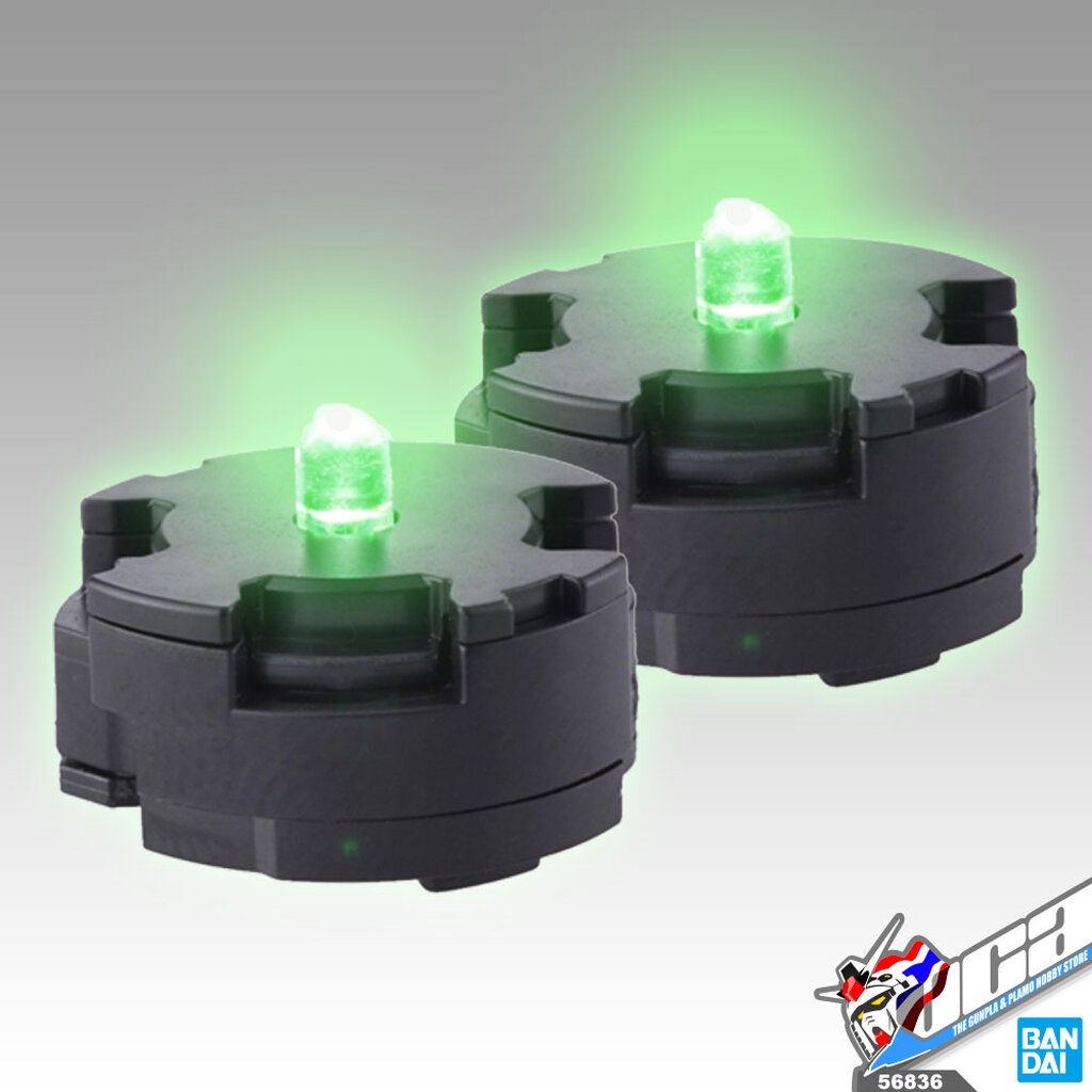 BANDAI GUNPLA LED UNIT GREEN (X2) ไฟ สำหรับ โมเดล กันดั้ม กันพลา VCA ...