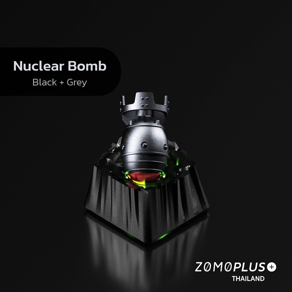 PUBG Nuke Red Zone Aluminium Keycap ปุ่มคีย์แคป อลูมิเนียม ของแท้ ...