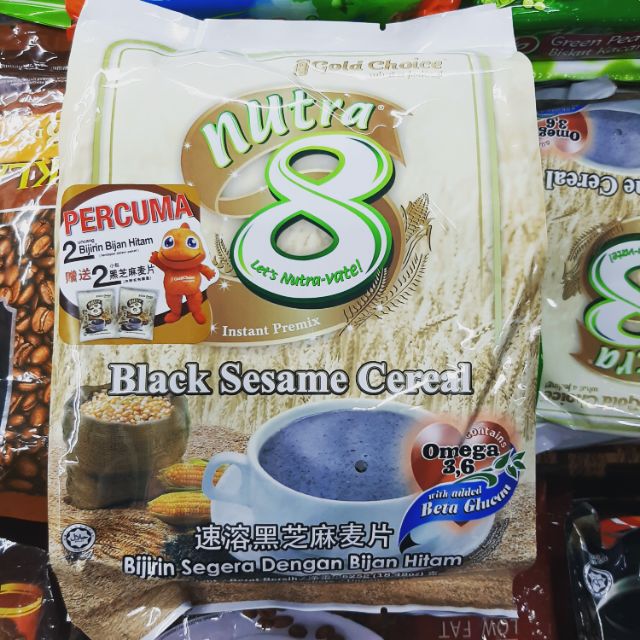 ข้าวโอ๊ดงาดำ Gold Choice nutra8(35g×12ซอง) | Shopee Thailand