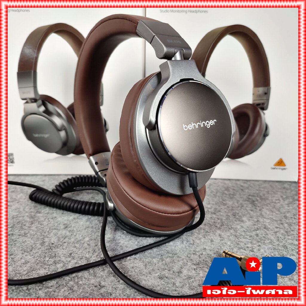 BEHRINGER BH-470 หูฟัง BH470 HEADPHONE BH 470 หูฟังครอบหู มอนิเตอร์ ...