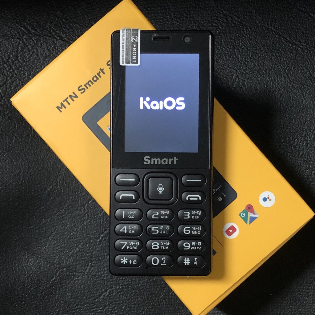 โทรศัพท์มือถือปุ่มกด MTN Smart 3G แท้ ใช้ WiFi Google ดู YouTube ได้ ...